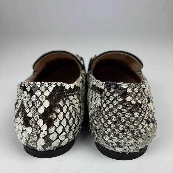 Tod's | Shoes | Tods Double T Brass Buckle Real Snake Skin Loafer ...